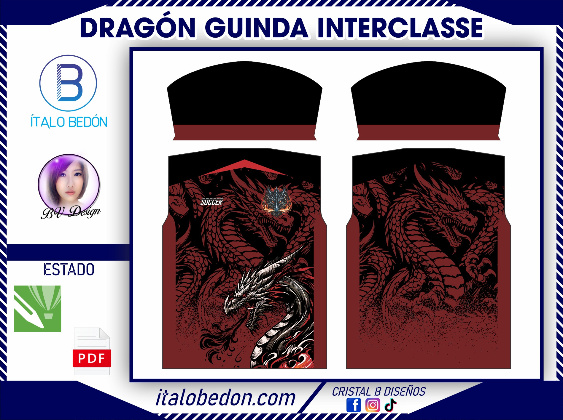 DRAGON GUINDA INTERCLASSE 2025 | ITALO BEDON